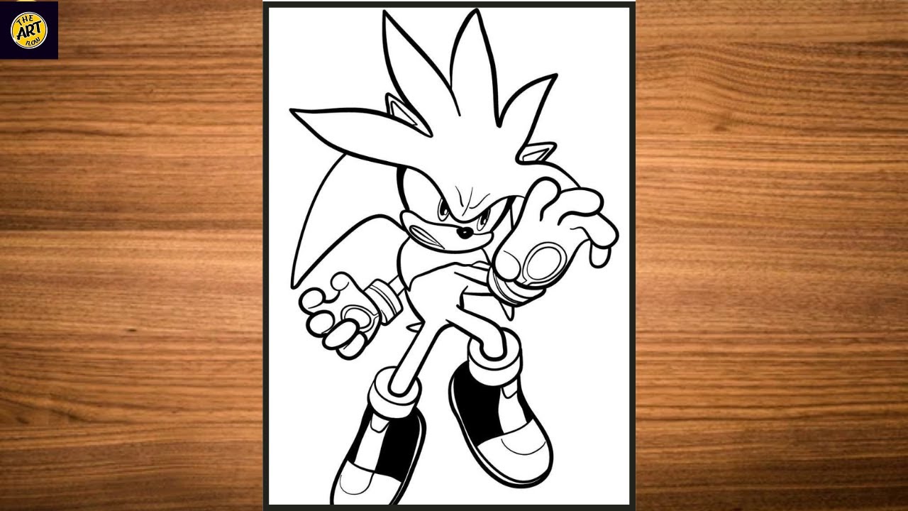 How to Draw Sonic the Hedgehog | Sonic 3 drawing Step by Step #sonic # ...