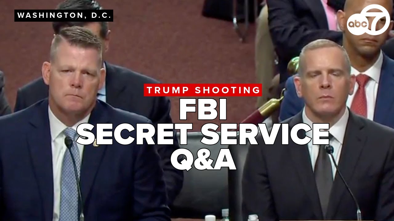 HEATED Q&A: FBI director, NEW Secret Service boss answer questions on ...