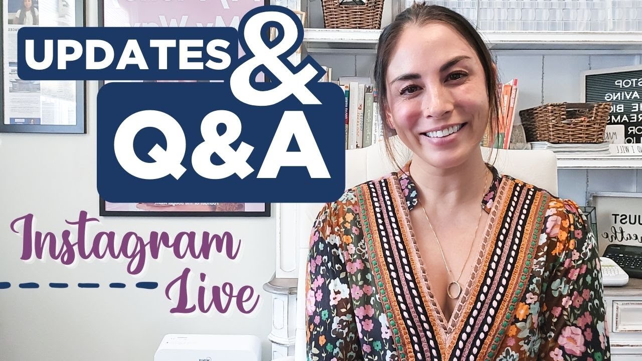Life Updates Qanda Instagram Live Youtube