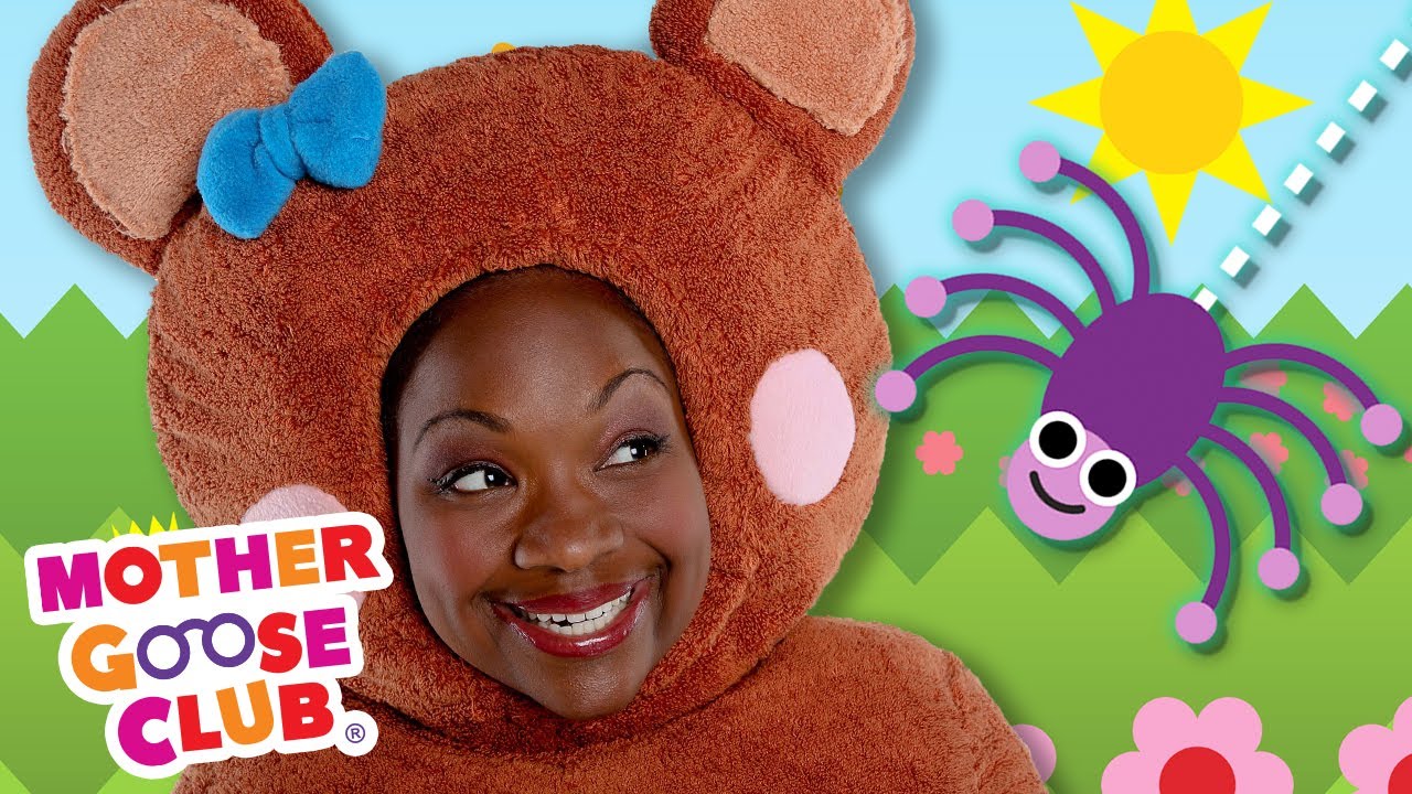 Itsy Bitsy Spider + More | Mother Goose Club Nursery Rhymes - YouTube
