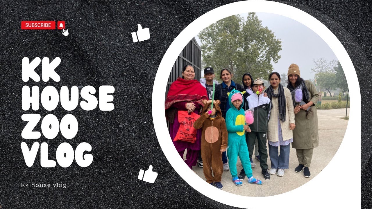 Our Zoo Adventure at kk House! 🐒 #FamilyFun - YouTube