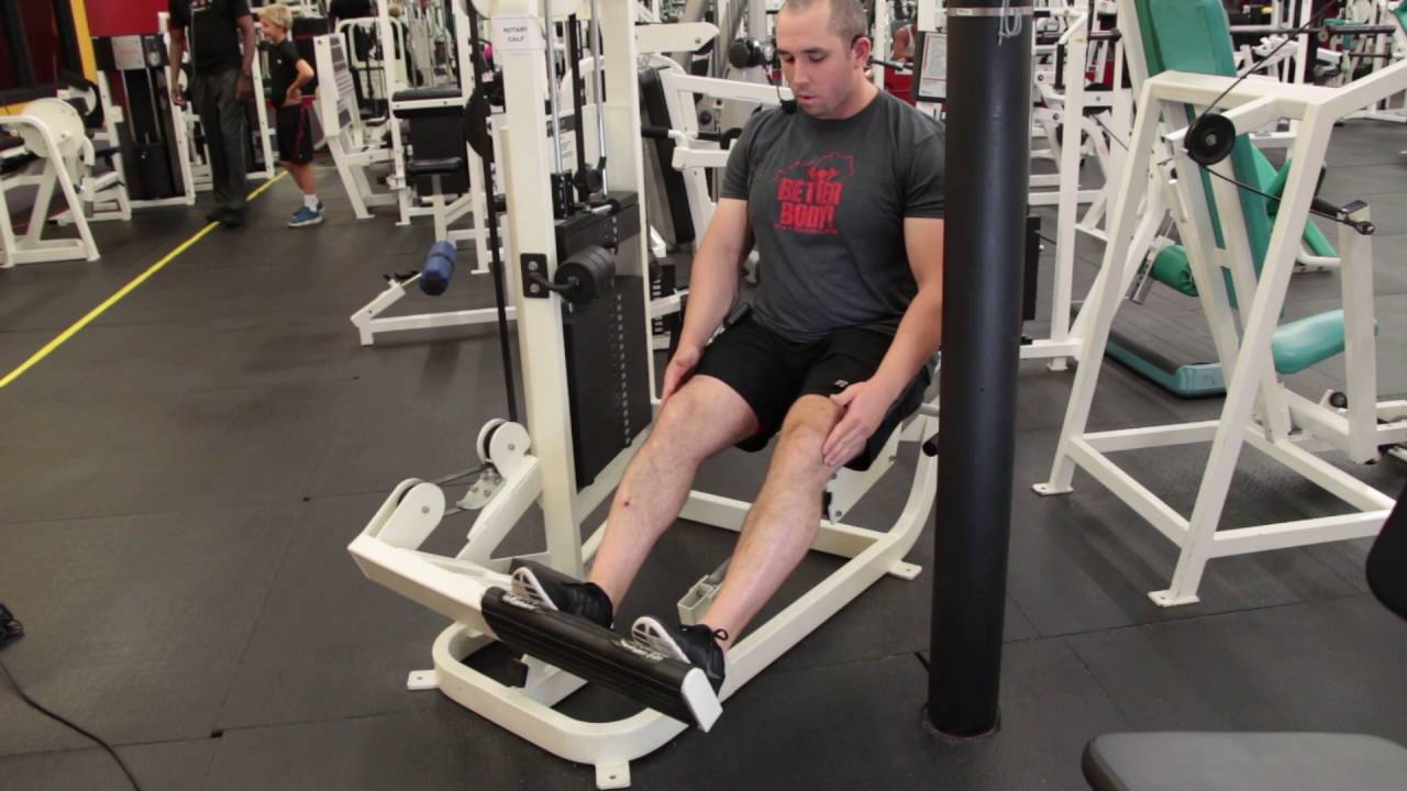 Rotary Calf - Cybex - YouTube