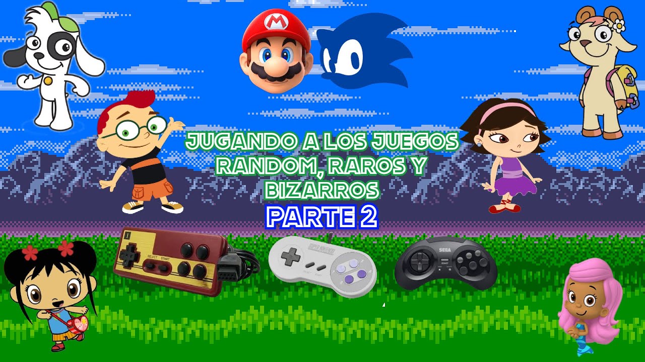 Jugando a los juegos random, raros y bizarros #2 - YouTube