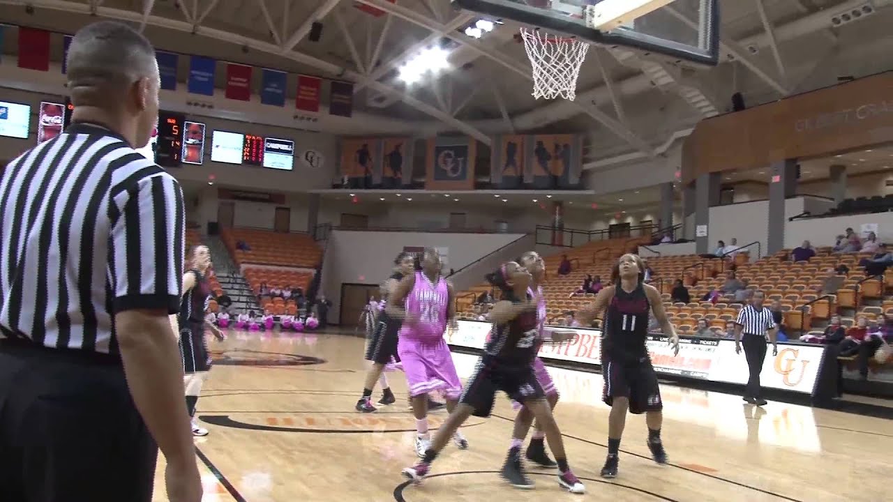 Campbell University Women's Basketball vs. Gardner-Webb Pink Game ...