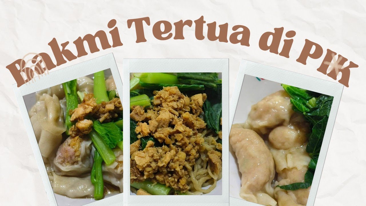 Bakmi Pejagalan AMI - Pasar PIK - YouTube