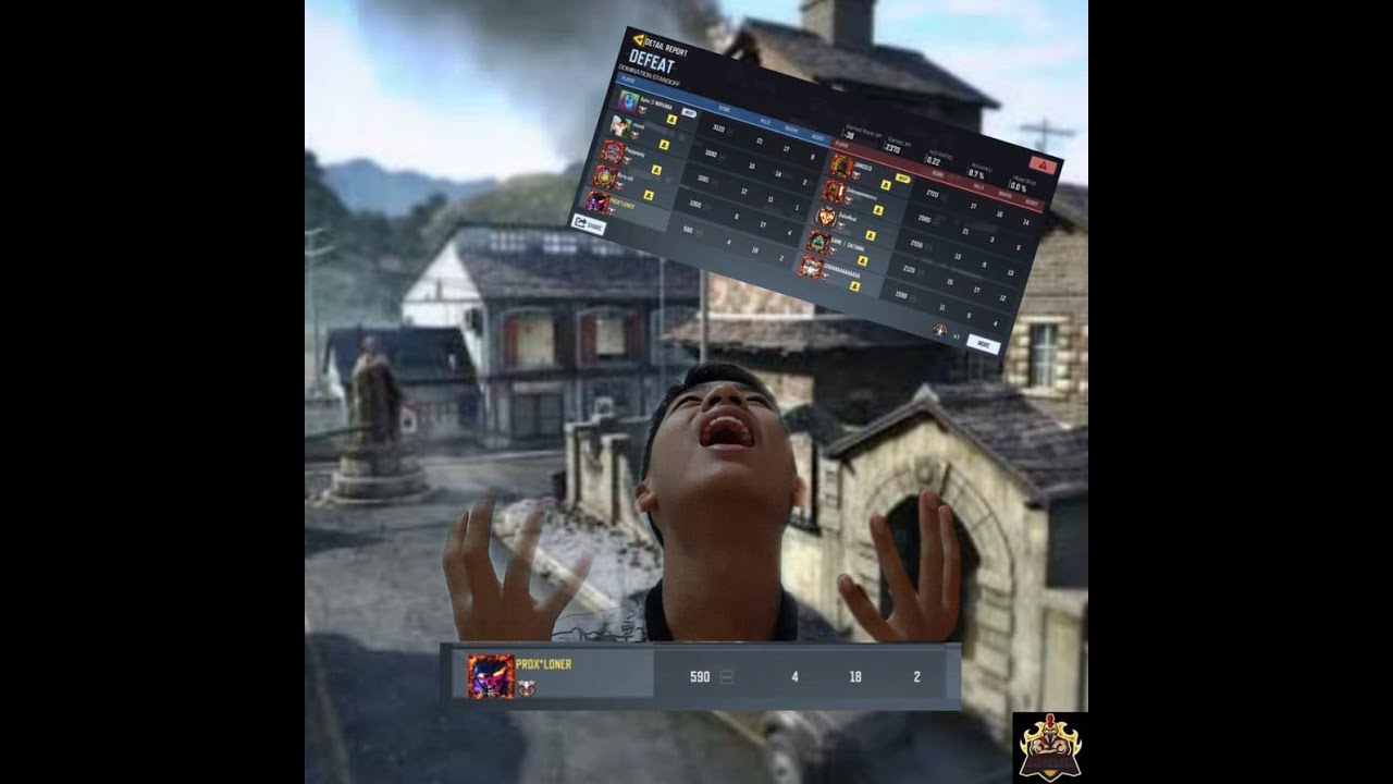 LEGENDARY RANK GAMEPLAY(DEFEAT) - YouTube