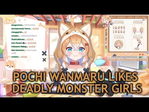 Pochi Wanmaru likes deadly monster girls - YouTube