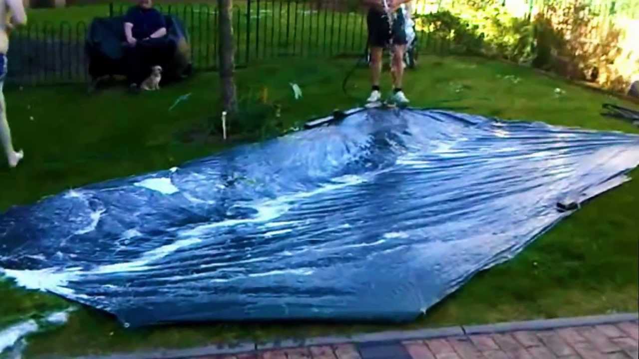 DIY Water Slide.f4v - YouTube