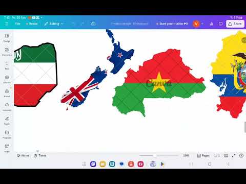 Geography size comparison - YouTube