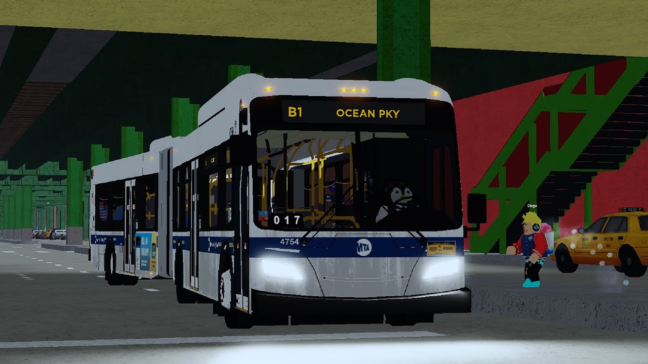 MTA (Roblox): NFI XD60 4754 on the B1! - YouTube