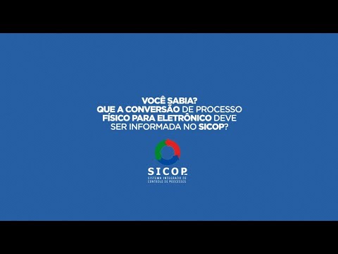 Tutorial Sicop: Informações a serem registradas na conversão do ...