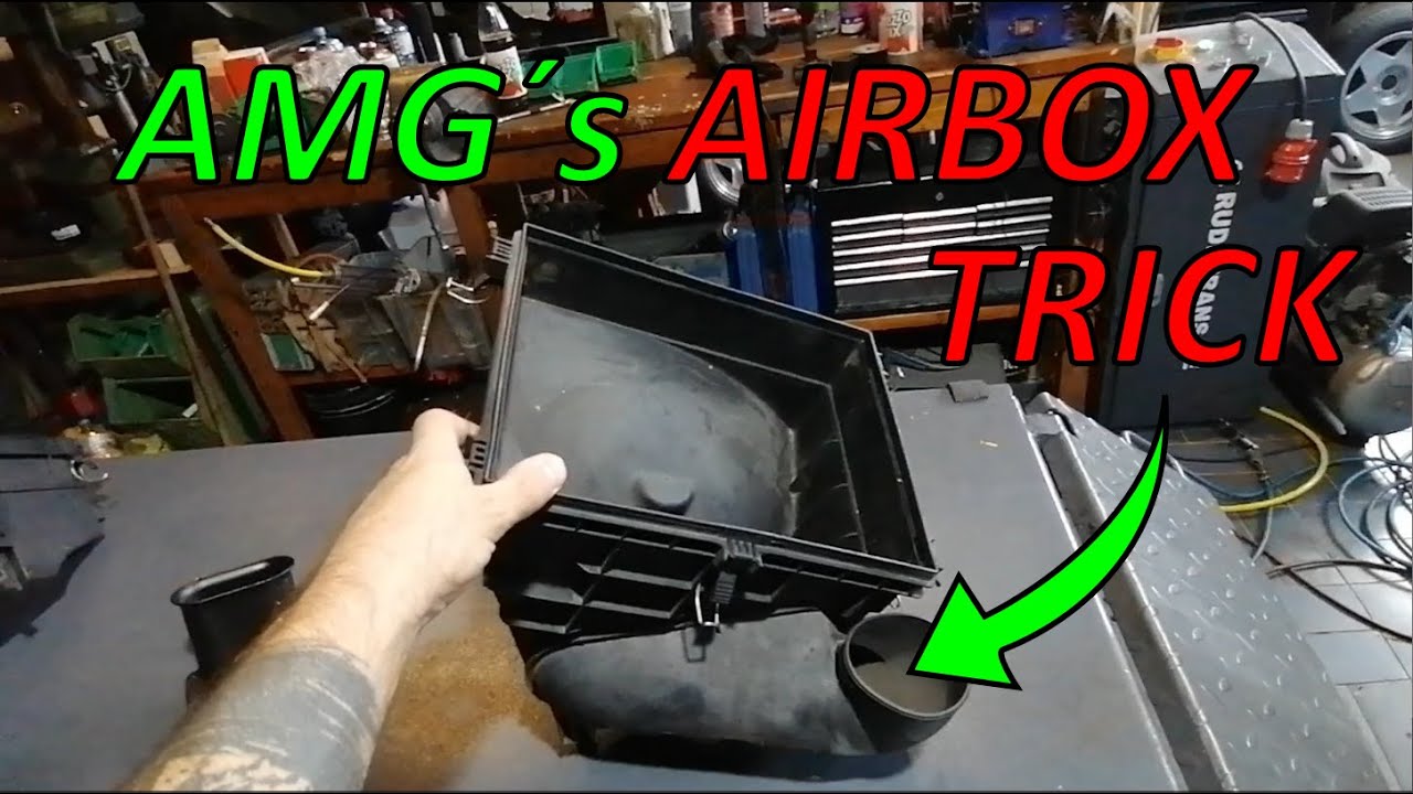Easy and effective airbox upgrade on the Mercedes W202 and CLK C208 ...