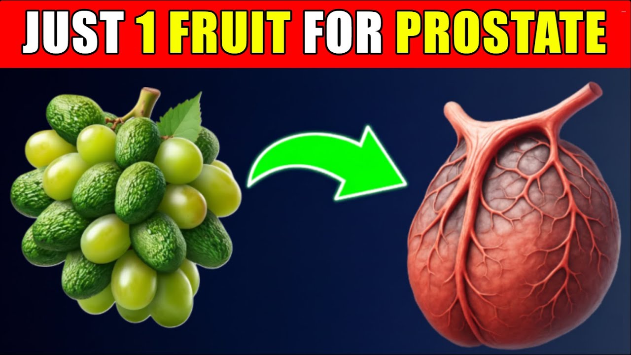 Just 1 Fruit to SHRINK your Enlarged Prostate in 30 Days - YouTube