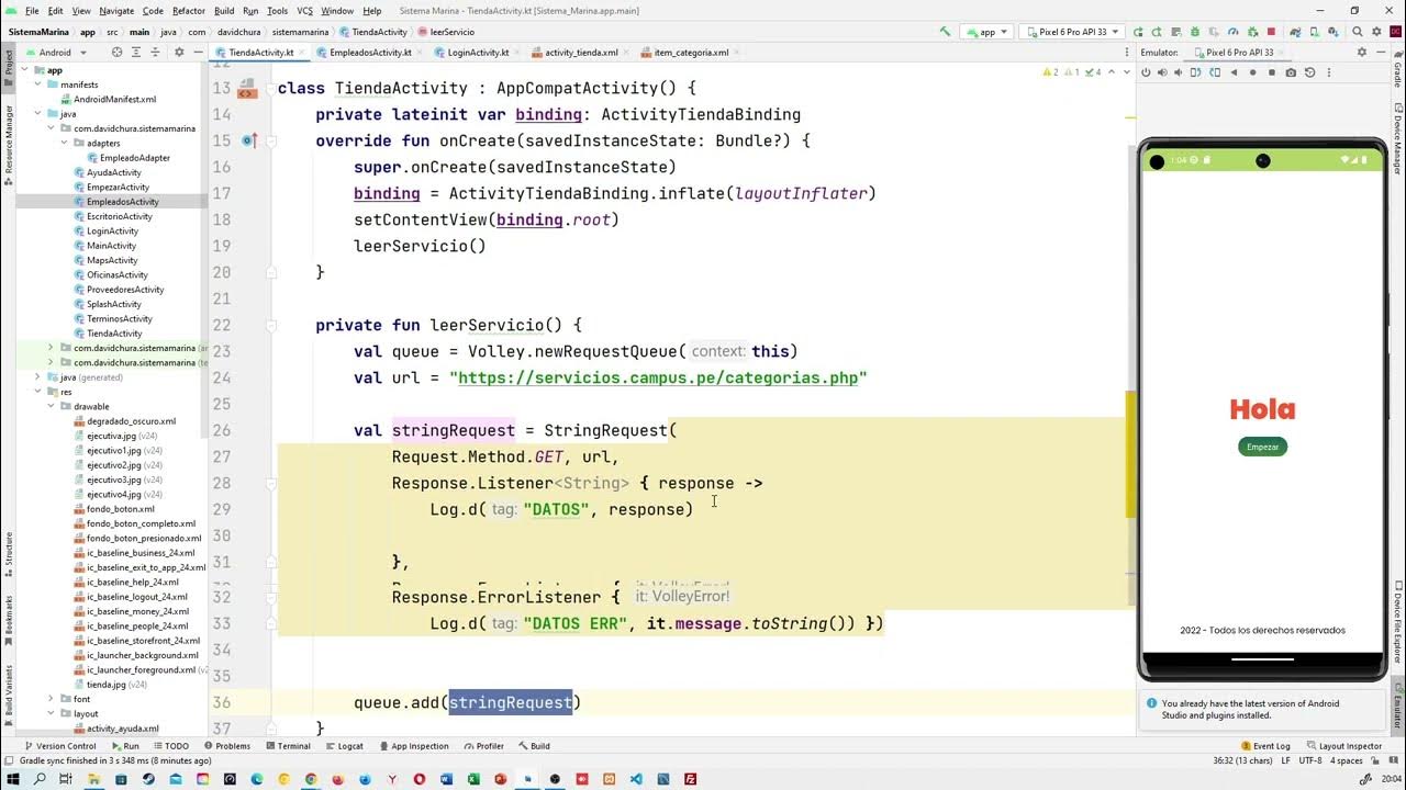 Android Studio. Recyclerview. - YouTube