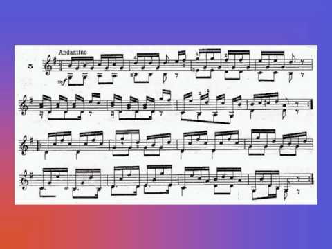 CARULLI GUITAR METHOD - No. 5 - YouTube