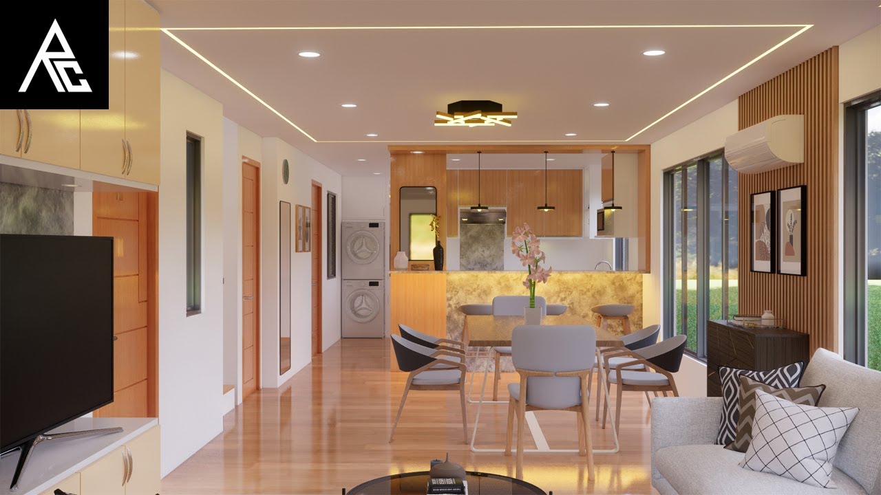 Visually Pleasing 3-Bedroom Tiny House Design Idea (4x12 Meters Only ...