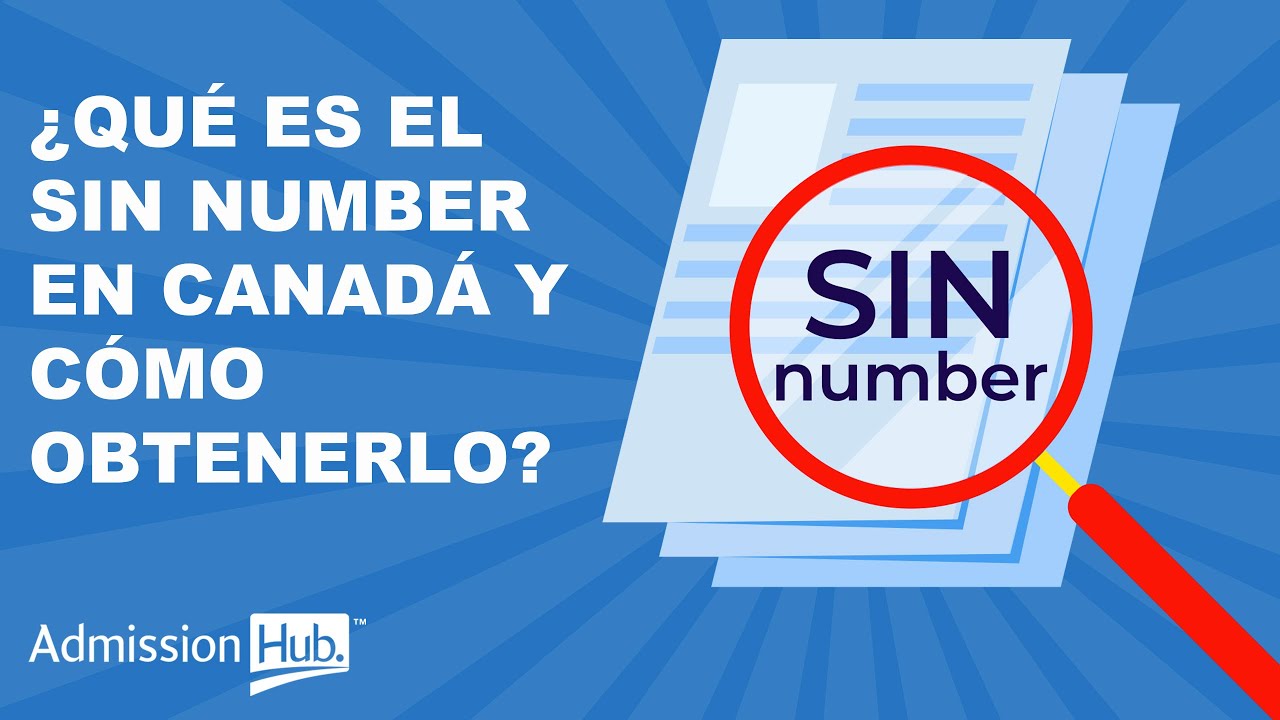 ¿Como obtener el SIN number en Canadá 2021? 🇨🇦 - YouTube