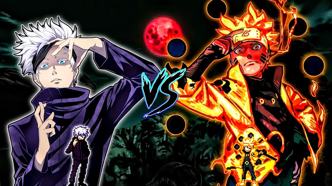 Gojo Awakening RN V2 OP (New) VS Naruto Final OP (all form) in Jump ...