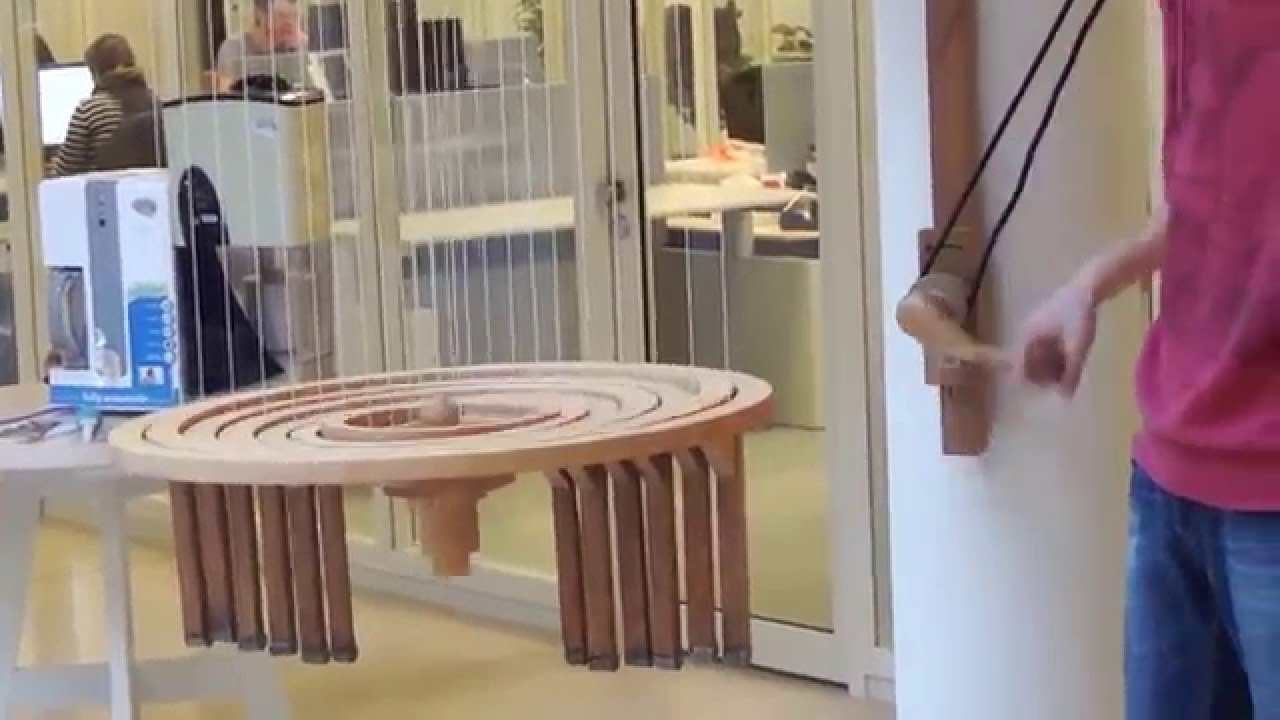 Water droplet in wood - YouTube