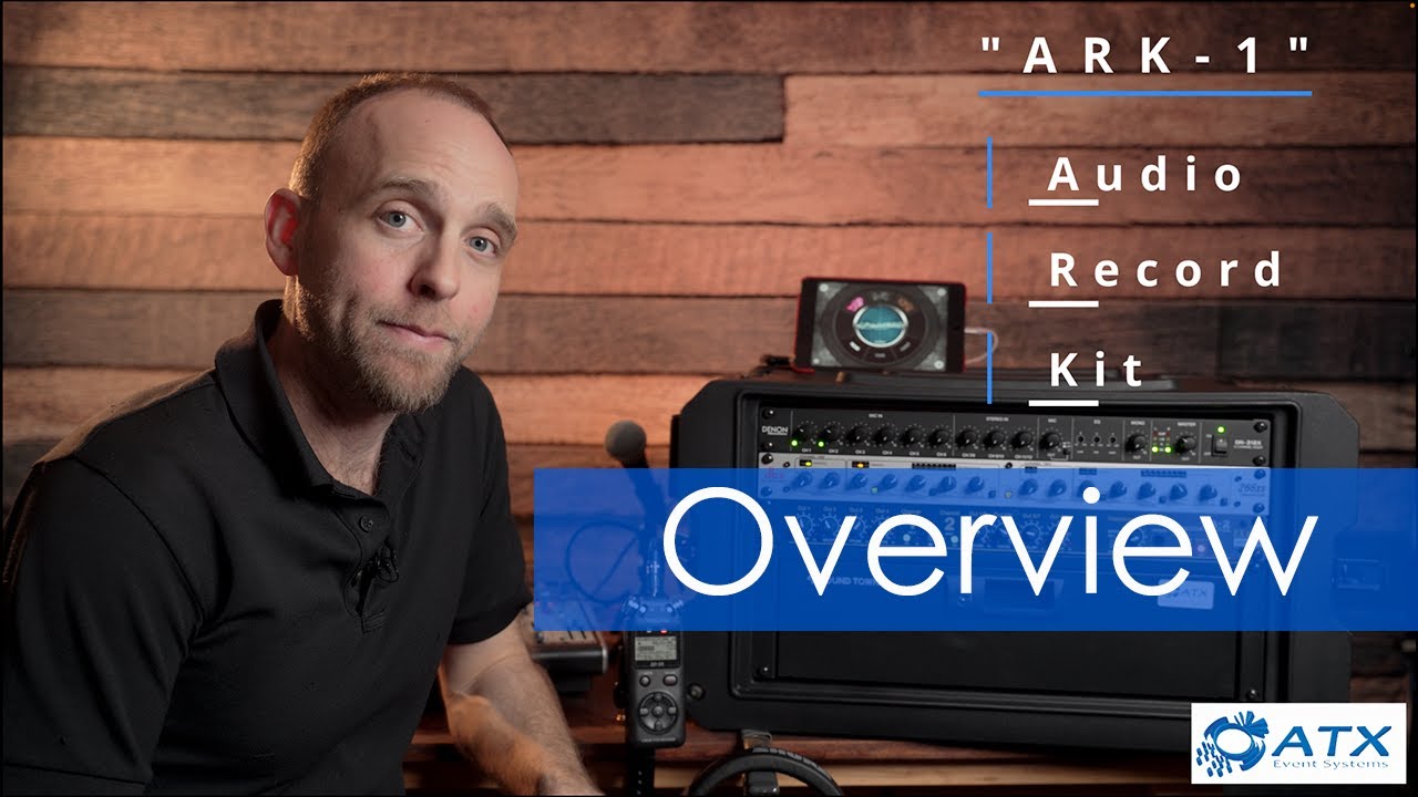 Audio Recording Kit "ARK-1" - Overview - YouTube