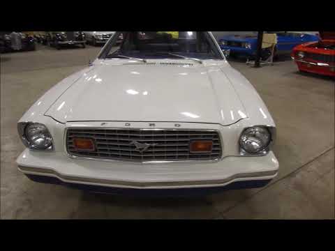 1976 Ford Mustang II White