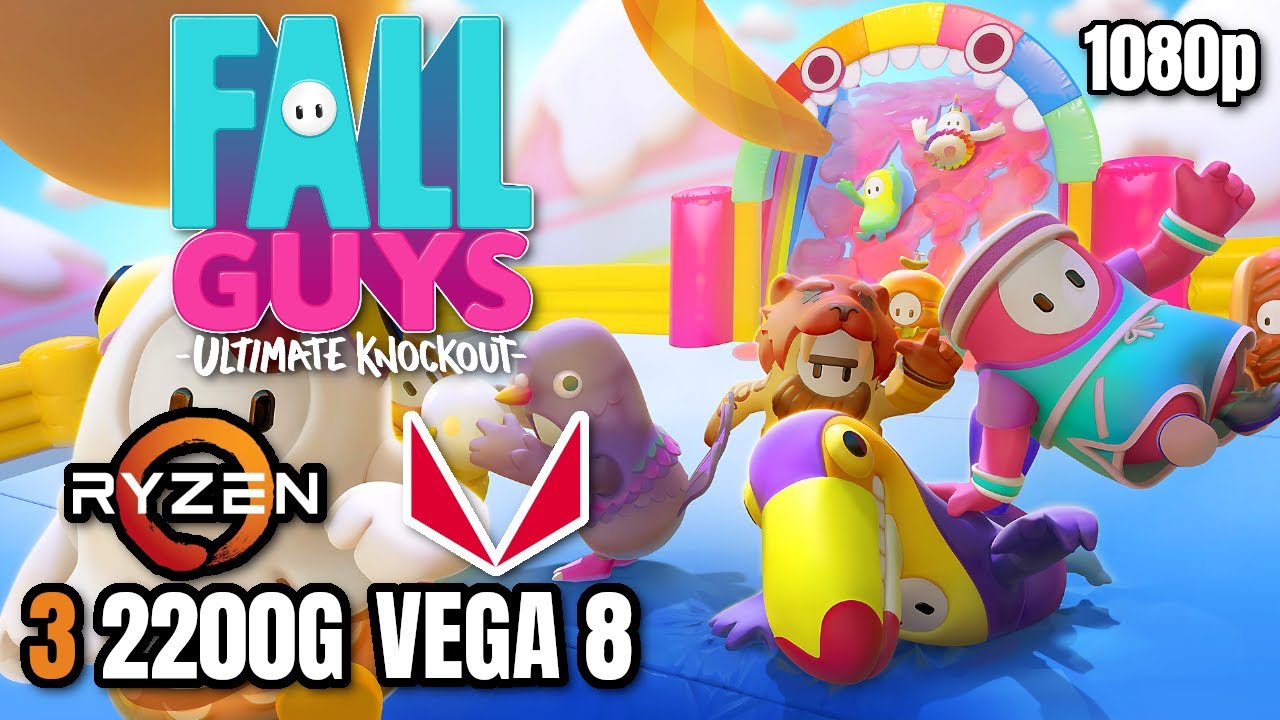Fall Guys: Ultimate Knockout - Battle Royale - Ryzen 3 2200G Vega 8 ...