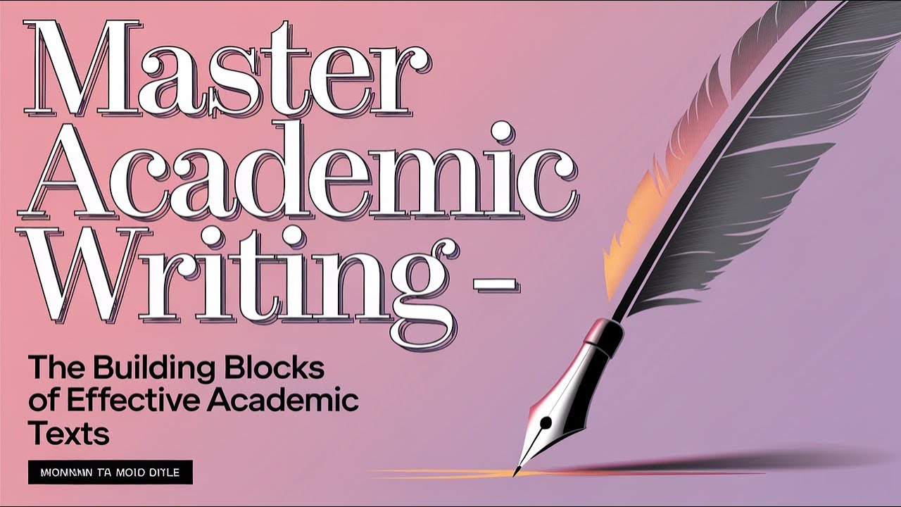 7 Pillars to MASTER Your Academic Writing Skills - YouTube