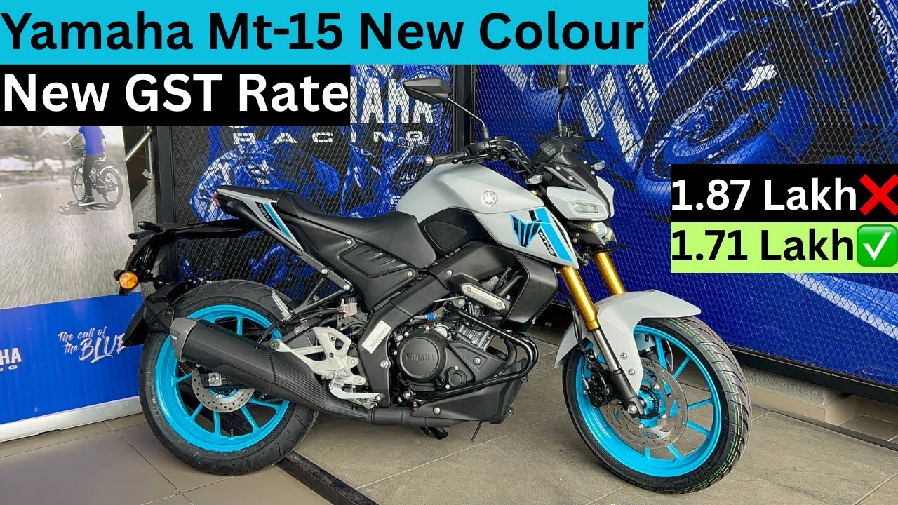 New Yamaha Mt-15 V4 2025 With New GST Price | Mt-15 On Road Price | Mt ...