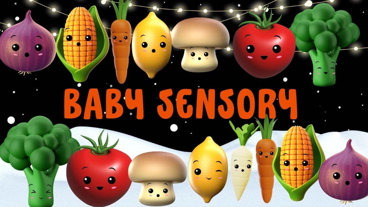 Dancing veggies -Dancing fruits- CUTE Animation - Baby Sensory video ...