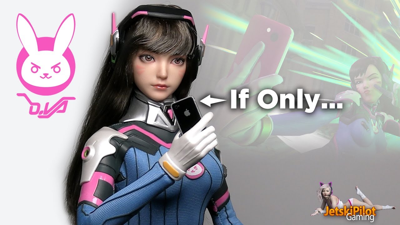 AS Toys Cosplay Video Game Girl Xiao Na 1/6 Scale (Overwatch - D. Va ...