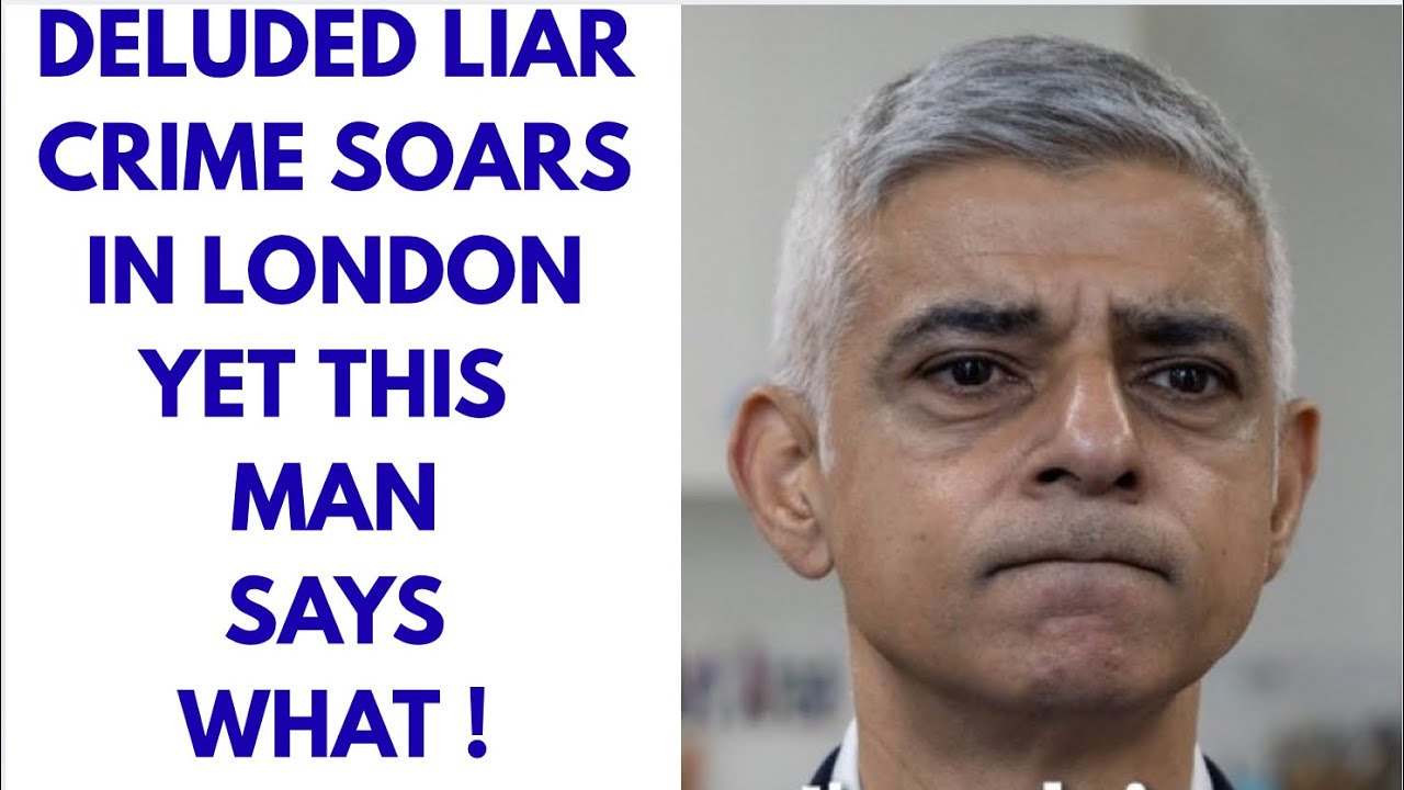 LONDON CRIME SURGES ..MAYOR IS SERIOUS DENIAL #news #crime #london ...