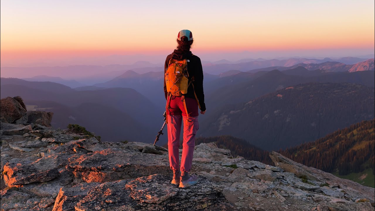 Mt Rainier National Park - Mount Fremont Lookout Trail - Sunset Hike ...