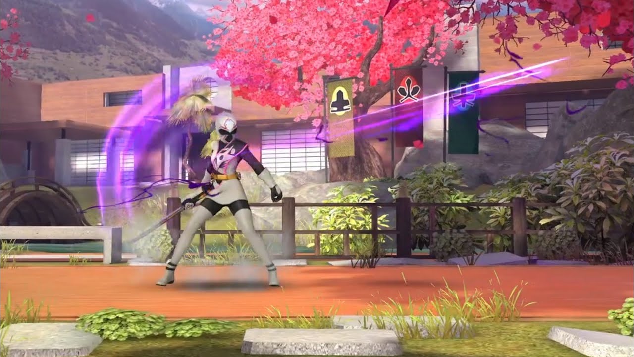 [preview] Hayley Foster’s - White Ninja Steel Ranger Move Combo ...