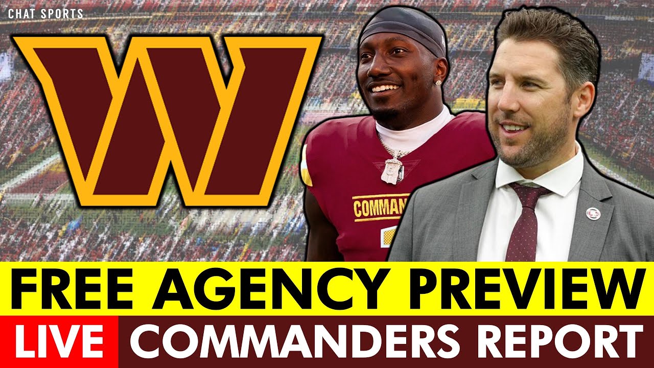 Commanders Report LIVE: NFL Free Agency Preview + 7-Round Commanders ...