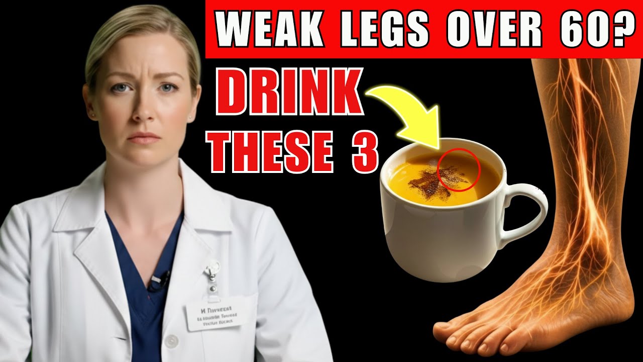Over 60 Weak Legs? Drink These 3 "Golden Liquids" To Regain Strength ...