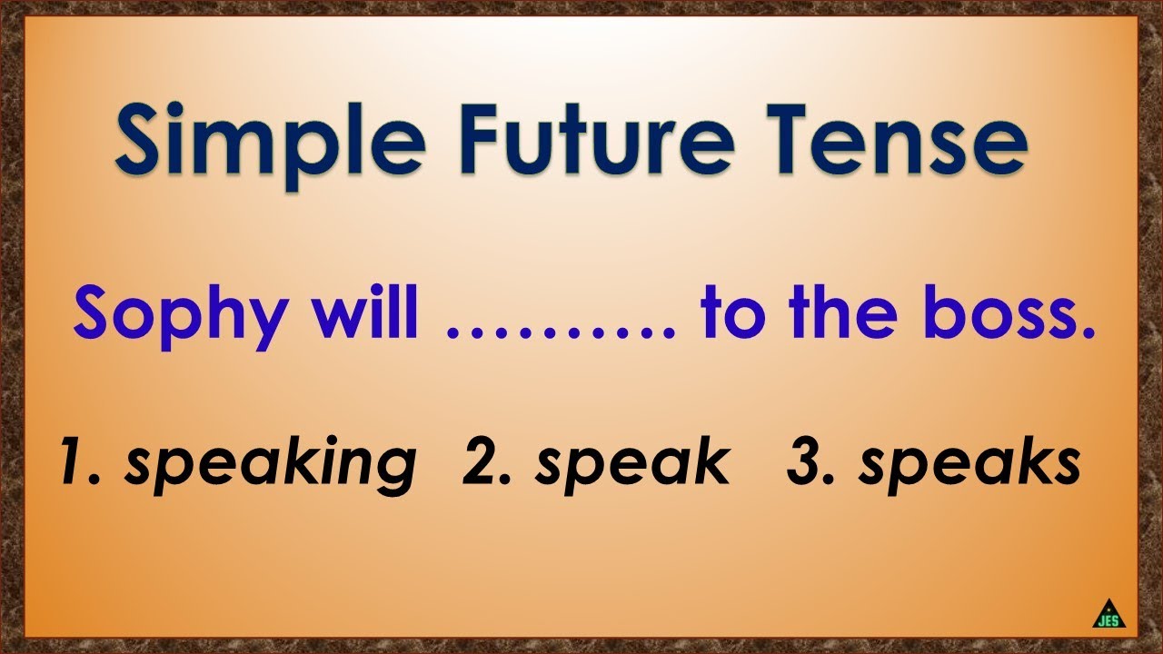 QUIZ | GRAMMAR TEST | SIMPLE FUTURE TENSE | will, won't | - YouTube