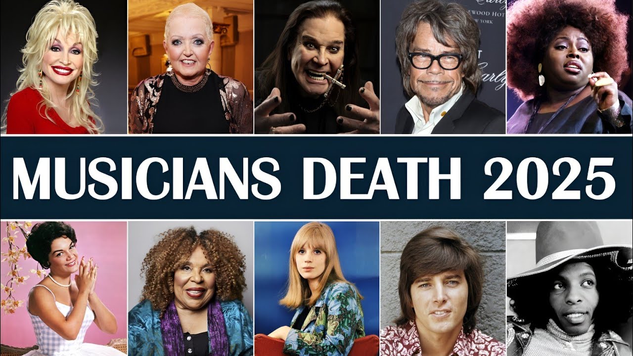 71 Musicians Who Passed away in 2025 - YouTube