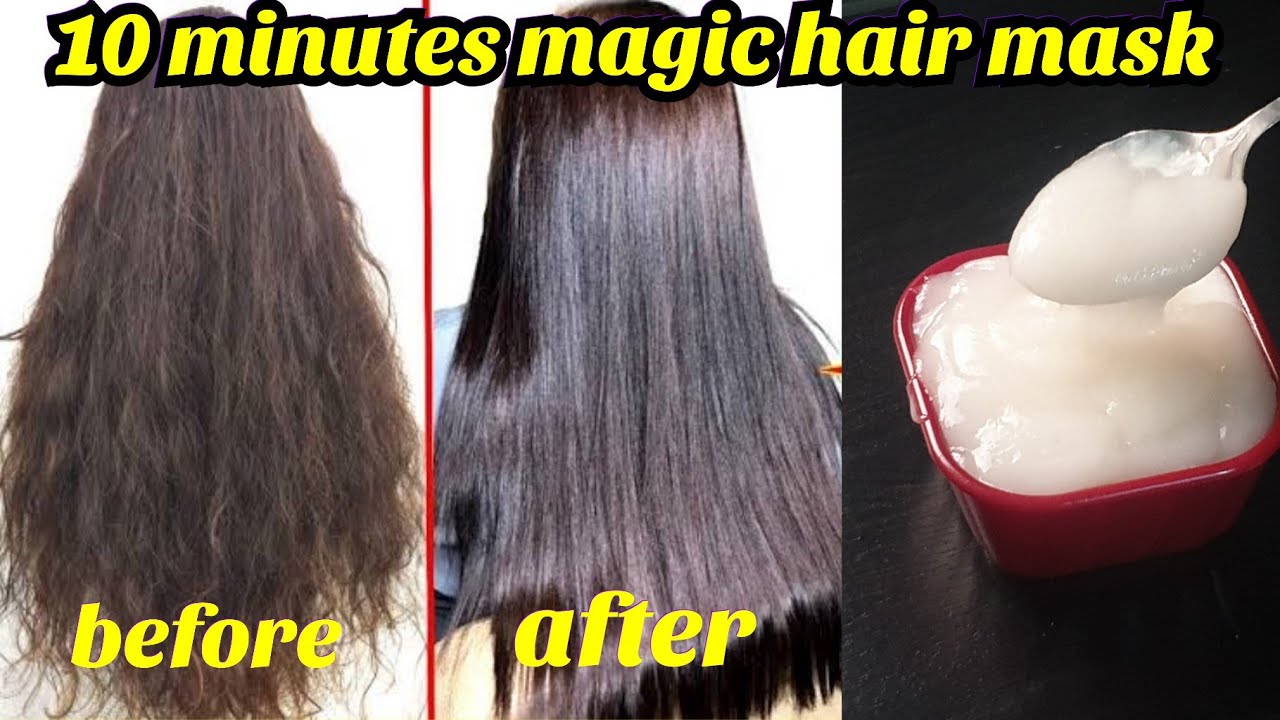 Hair Mask For Silky Smooth Hair/Best Hair Mask For Dry & Frizzy Hair ...