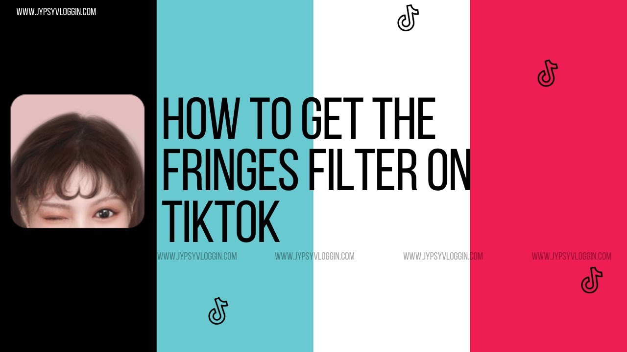 How to get the Fringes filter on tiktok - YouTube