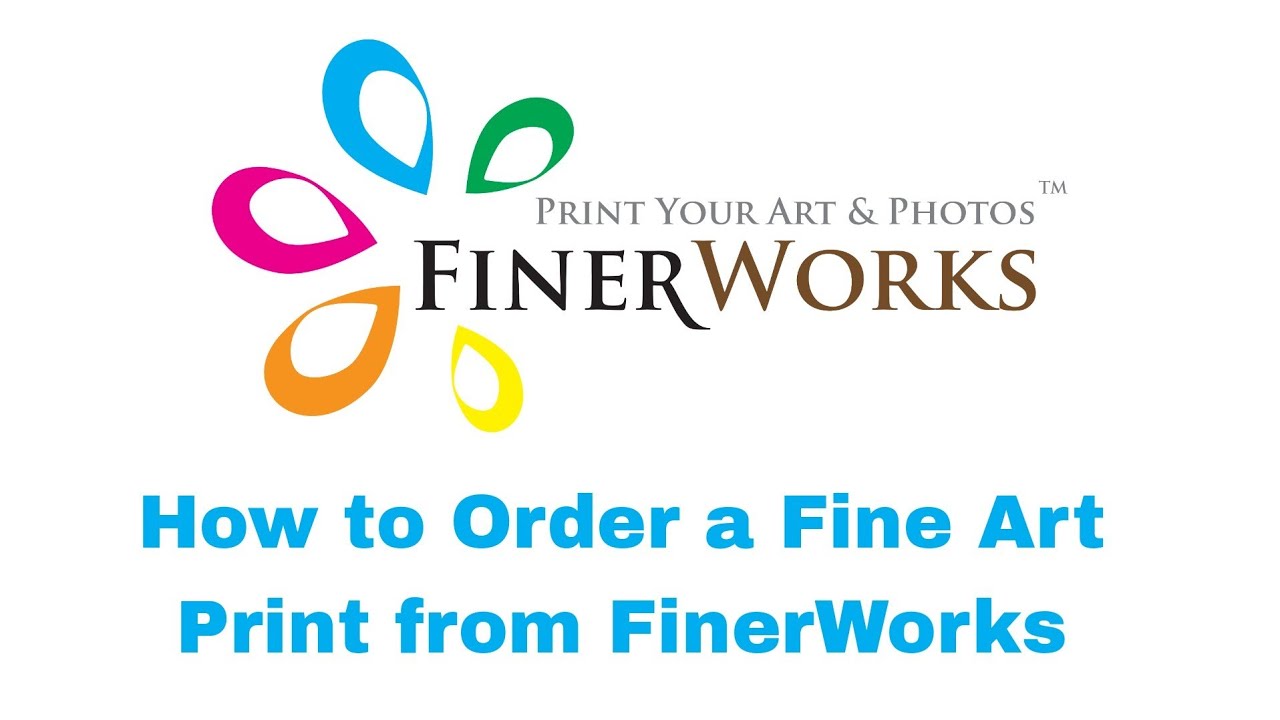 How to order a print from FinerWorks - YouTube