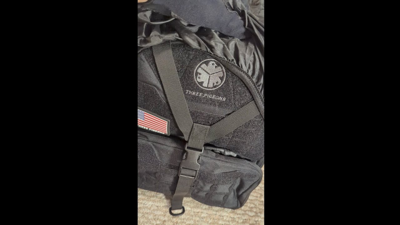 Three Pigeons Tactical Backpack - YouTube