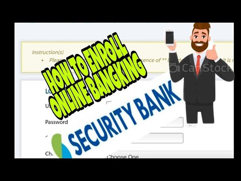 How to enroll SECURITYBANK online - YouTube