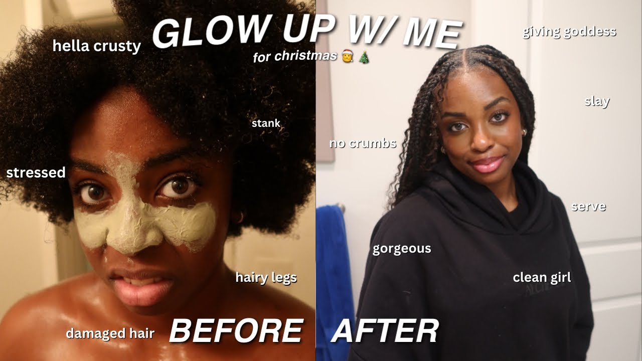 CHRISTMAS GLOW UP 🎅 🎄 (vlogmas day 8) - YouTube