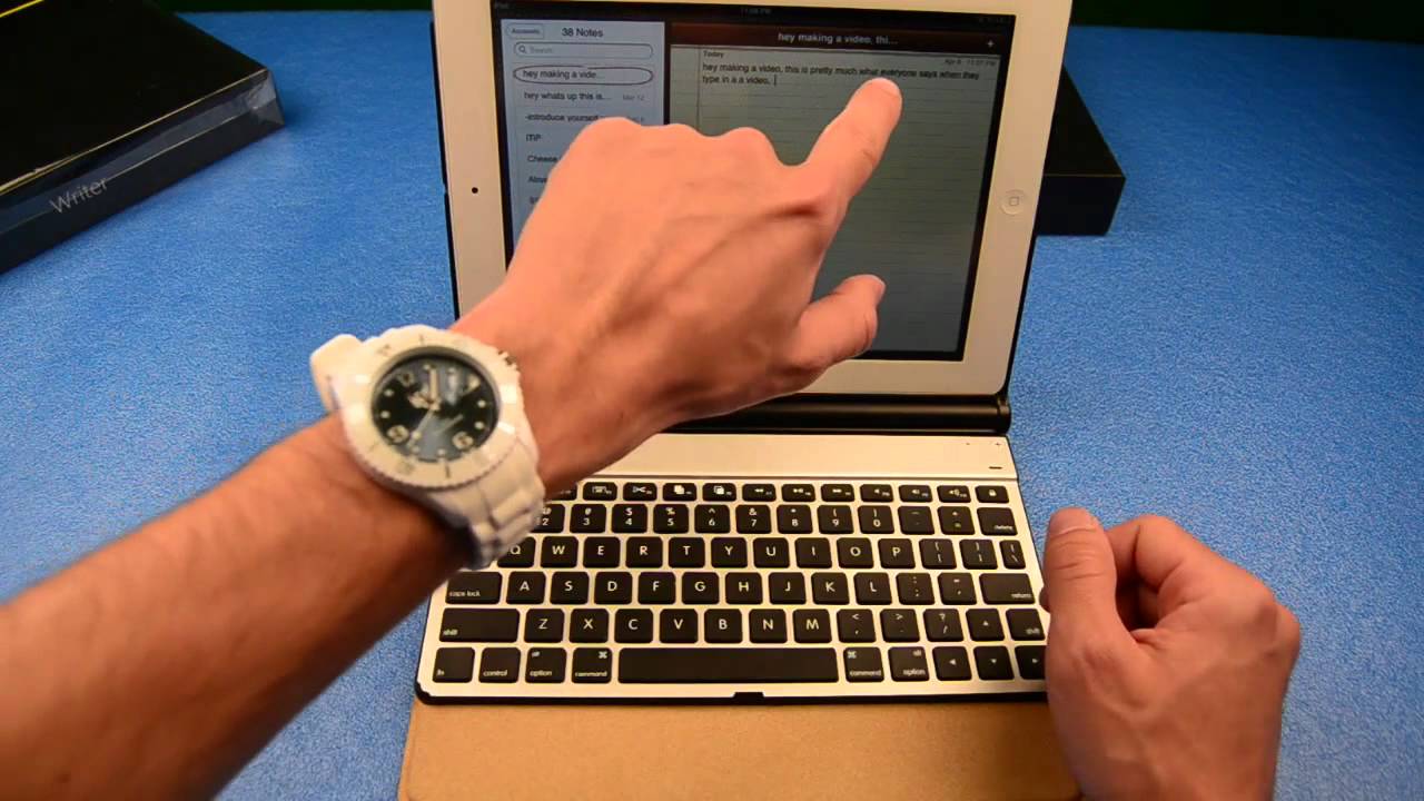 Adonit Writer Plus iPad 2 Bluetooth Keyboard Case Review and Giveaway ...