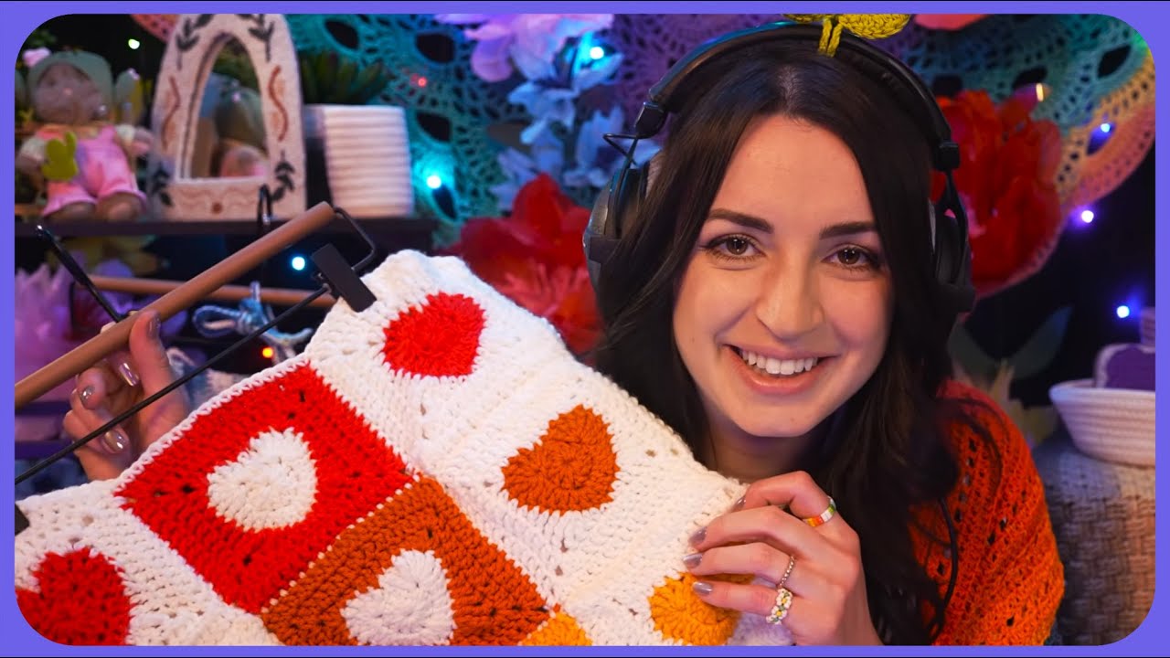 2 Minute ASMR | Welcome to the Crochet Booth! - YouTube