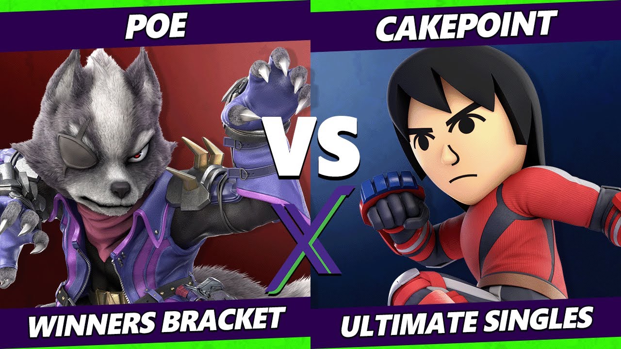 S@X 467 - Poe (Wolf) Vs. Cakepoint (Mii Brawler) SSBU Ultimate ...