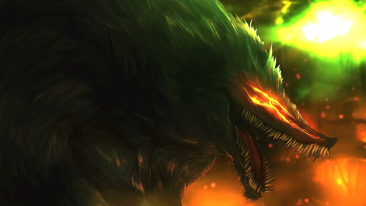 Beast of Darkness speedpaint - YouTube