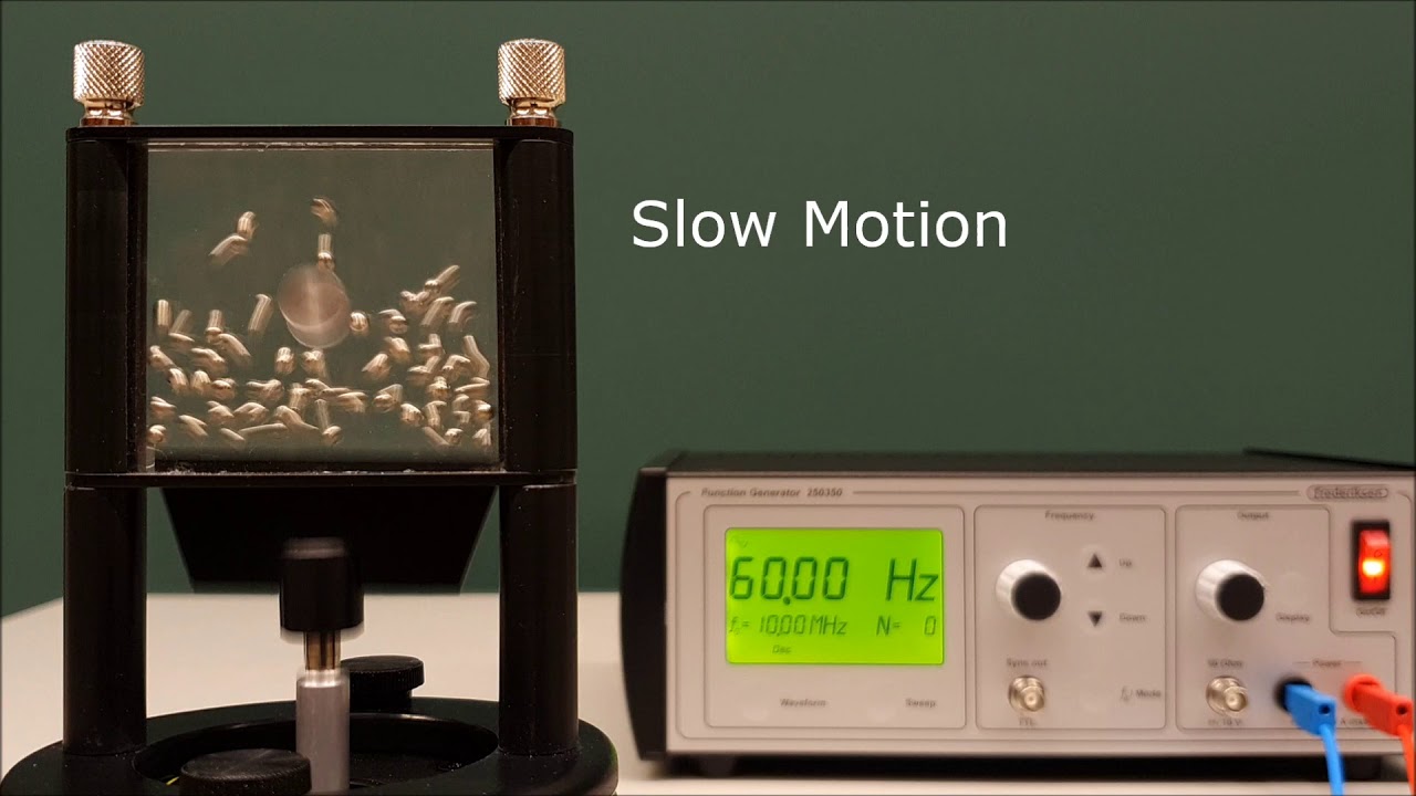 Brownian Movements Demonstrator - YouTube