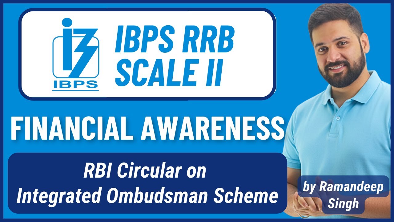 RBI Integrated Ombudsman Scheme Explained | RBI Circular Class for IBPS ...