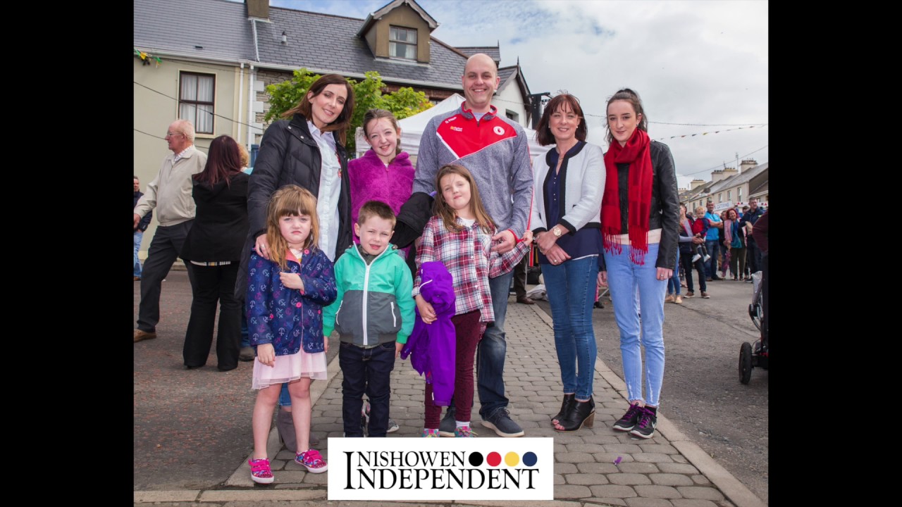 Clonmany festival's opening parade - YouTube